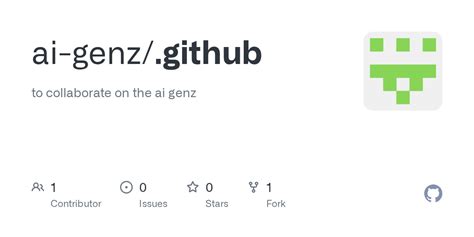 Github Ai Genzgithub To Collaborate On The Ai Genz · Github
