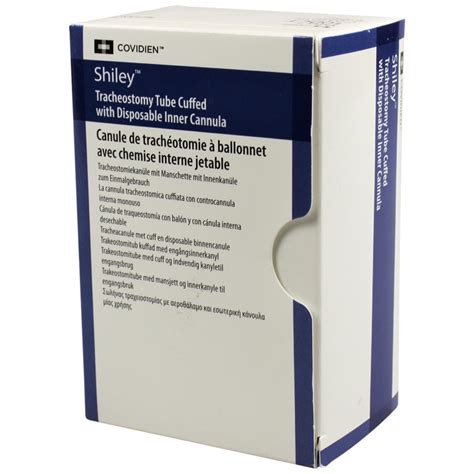 Buy Shiley Tracheostomy Tubes Cuffed With Disposable Inner Cannula At