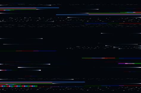 Premium Vector Realistic Vhs Effect Background