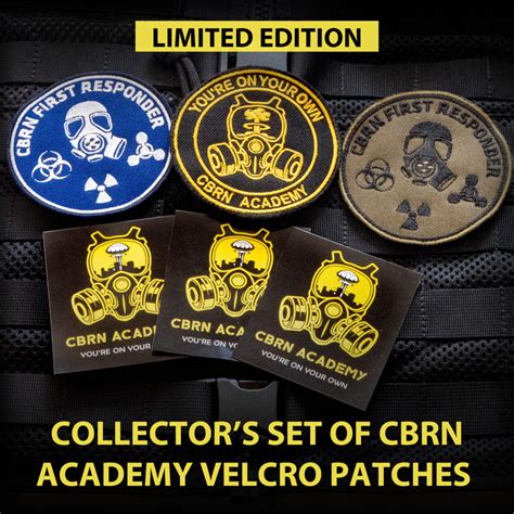 Collectors Set Of Cbrn Academy Velcro Patches Cbrn Academys Ko Fi Shop Ko Fi ️ Where
