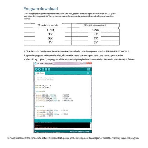 Relay Module Esp 07 4 Way Wifi Module Acdc Power Supply Esp8266 Development Board Secondary