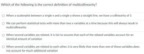 Collinearity Definition