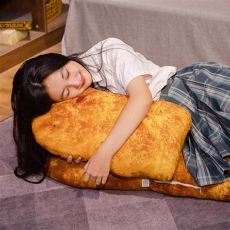 65cm Chicken Nugget Pillow Pp Cotton Filling Simulated Chicken Chop