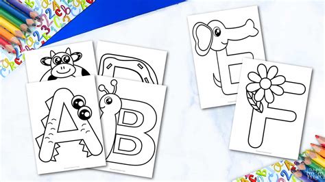 Coloring Pages Alphabet A Z