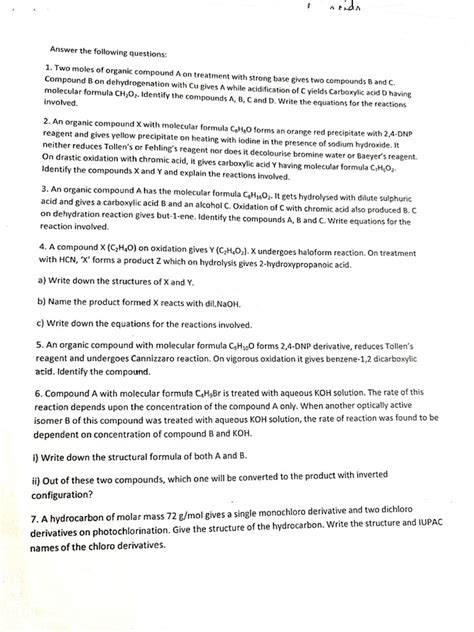 Abcd Type Questions Grade 12 Pdf