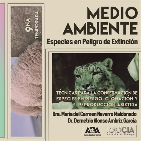 Técnicas Para La Conservación De Especies En Riesgo Clonación Y