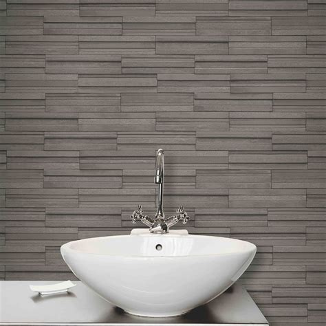 Bathroom Tile Effect Wallpaper Rispa Bathroom Tile Effect Wallpaper Rispa