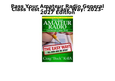 Ppt Pdfdownload Pass Your Amateur Radio General Class Test The