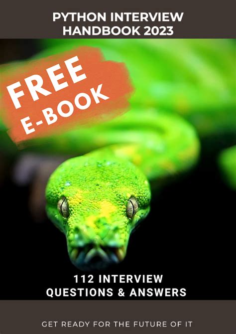 Interview Bible The Python Interview Handbook 2023