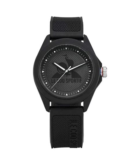 Le Coq Sportif Monochrome Black Watch Lc10011rpn04