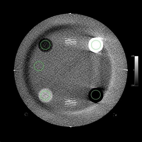 Ct Simulator Hu Over Time For The Acrylic Plug In The Acr Ct Phantom