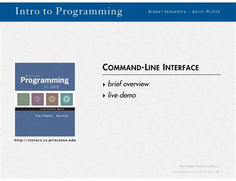PDF Intro To Programming Brief Overview IDE Vs Command Line Files And