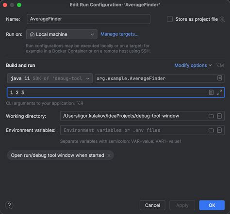 Tutorial Debug Your First Java Application Intellij Idea Documentation