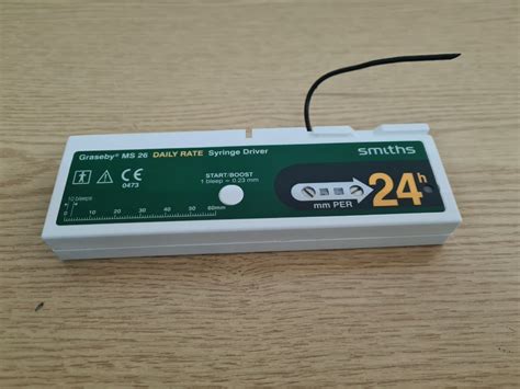 Used Graseby Medical Graseby Ms 26 Daily Rate Syringe Infusion Pump