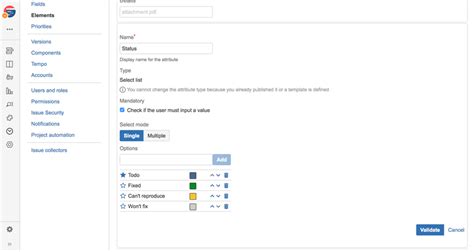 Step 2 Configure Bugs Panels Structure