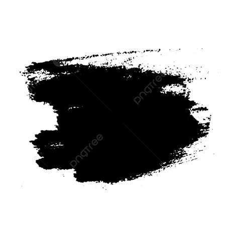 붓놀림 벡터 아트 검은 브러시 페인트 브러시 검정 잉크 브러시 Png 일러스트 및 벡터 에 대한 무료 다운로드 Pngtree