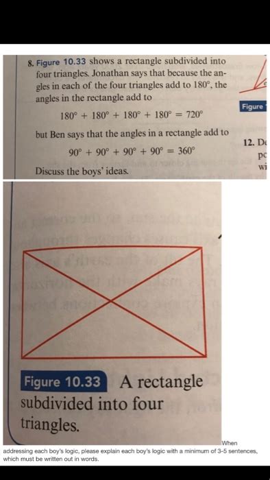 solved 8 figure 10 33 shows a rectangle subdivided into