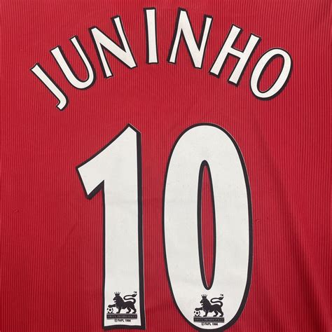Middlesbrough Juninho 10 20022003 Home Football Shirt Xxl Football