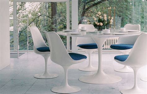 Contemporary Fibreglass Table 1200 Mm Round White Furniture And