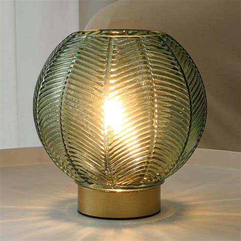 Lusharbor Battery Powered Lamp With Timer Cordless Battery Operated
