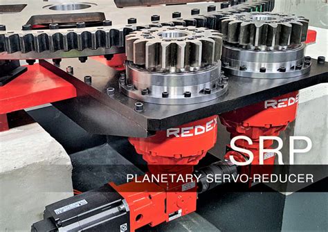 реечные передачи REDEX Двухскоростные редуктора шпинделей