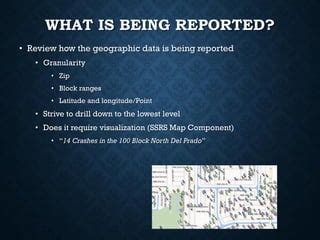 Working With And Presenting Geographic Data In SQL PPT