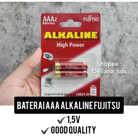 Jual Baterai Alkaline Fujitsu AAA Baterai Alkaline A3 Baterai Remote TV