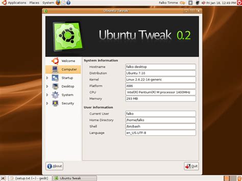 Tweaking Hidden Ubuntu Settings With Ubuntu Tweak