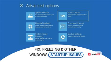 Fix Freezing And Other Windows Startup Issues Yehi Web