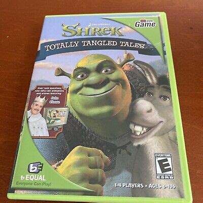 Shrek Totally Tangled Tales Tv Dvd Game 1 4 Players Ages 6 And Up Ebay