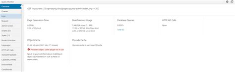 Query Monitor Easily Debug And Improve WordPress Performance