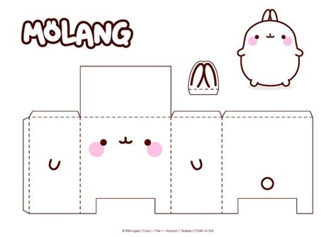 Molang — Its Fridiy And Today We Offer You A Pattern For Paper
