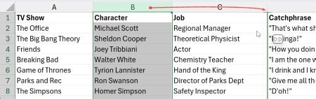 How To Move Columns In Excel Xelplus Leila Gharani