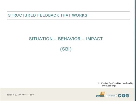 Structured Feedback January 17 2019 Albuquerque Quality Network
