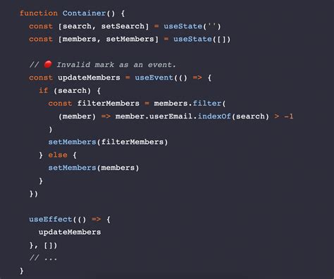 react hook — useevent the useevent is new react hook to solve… by ou