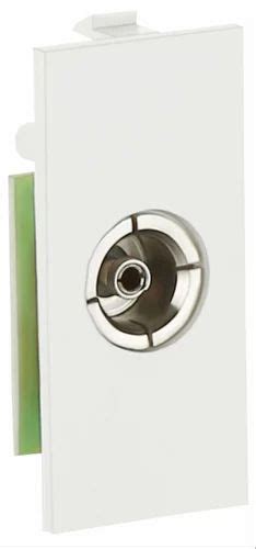 Tv Socket Outlet Single 1m Modular Switch Polycarbonate At Rs 35 Piece In Rajkot