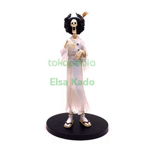 Promo Action Figure Brook Wano One Piece Dxf The Grandline Men Diskon 50 Di Seller Lutofia