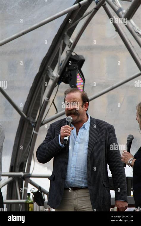 Dick Strawbridge At A Food Event In Trafalgar Square London Stock