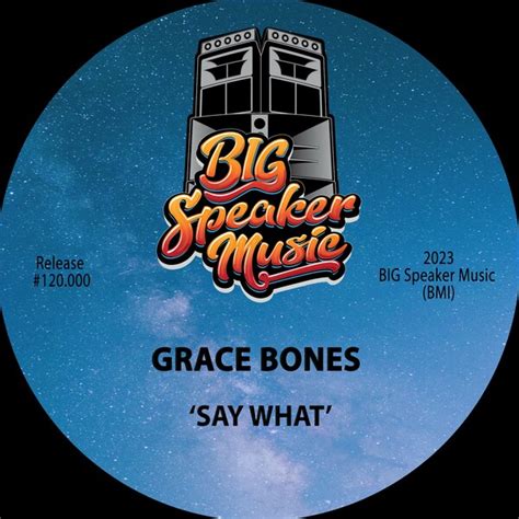 Grace Bones Say What Essential House