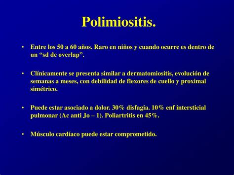 Ppt Miopatías Y Enfermedades De La Placa Neuromuscular Powerpoint