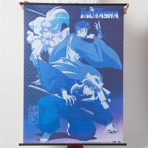 Inuyasha Miroku Inuyasha And Sesshomaru Wall Scroll Inuyasha