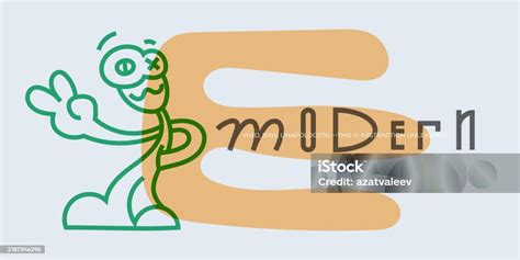 독특한 캐릭터 생생한 추상적 디자인 복고풍 스크래치가 있는 그래피티에서 영감을 받은 포스터 템플릿 원래 글꼴로 현대 미술 느낌 사용자 정의 크리에이티브 사용을 위해 완전히