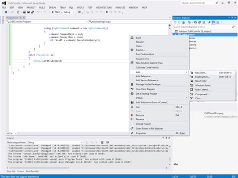 Programmers Ranch C Ef Setting Connection Strings At Runtime With