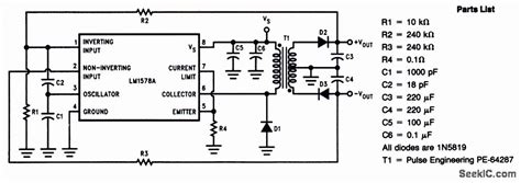 Rs 232 Power Supply Power Supply Circuit Circuit Diagram