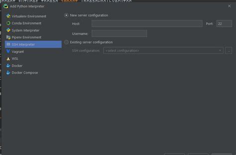 Amazon Web Services Pycharm Can T Run Remote Python Interpreter Error Stack Overflow