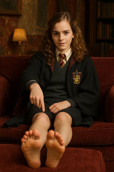 Hermione Wants You To Worship Her Feet By Joesnifffs On Deviantart