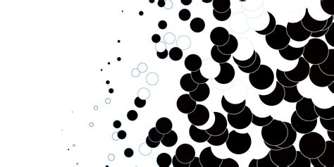 Dark Blue Vector Template With Circles Modern Abstract Illustration With Colorful Circle Shapes