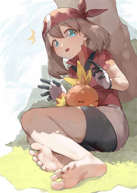 May And Torchic Pokemon And 1 More Drawn By Oshin0 Zheng Danbooru