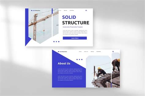 Solid Structure Construction Powerpoint Incl Structure And Graphic