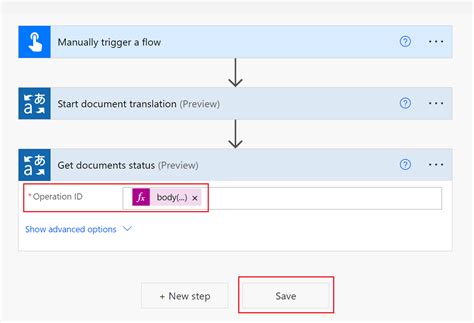 microsoft azure v3 コネクタを使用してドキュメント翻訳フローを構築する azure ai services